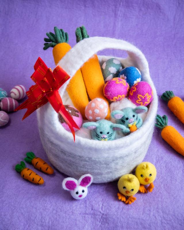 5 Easy Felt Easter Decor Ideas for a Festive Touch - Felt and Yarn