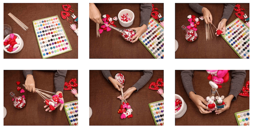 Valentine's Day DIY Gifts | Love & Craft - Felt and Yarn